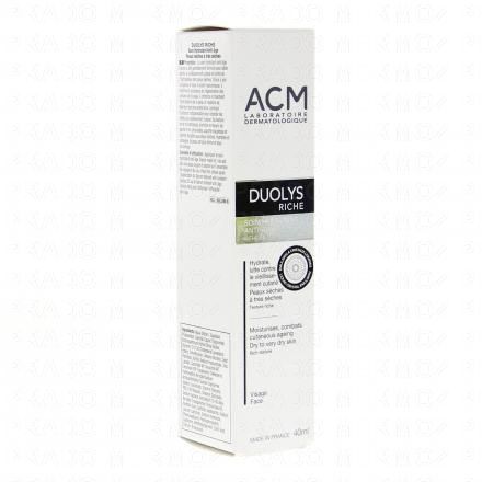 ACM Duolys Riche - Soin hydratant anti-âge 40ml - Parapharmacie Prado ...