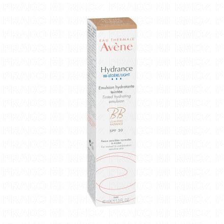 AVÈNE Hydrance Emulsion hydratante teintée teinte light tube 40ml ...