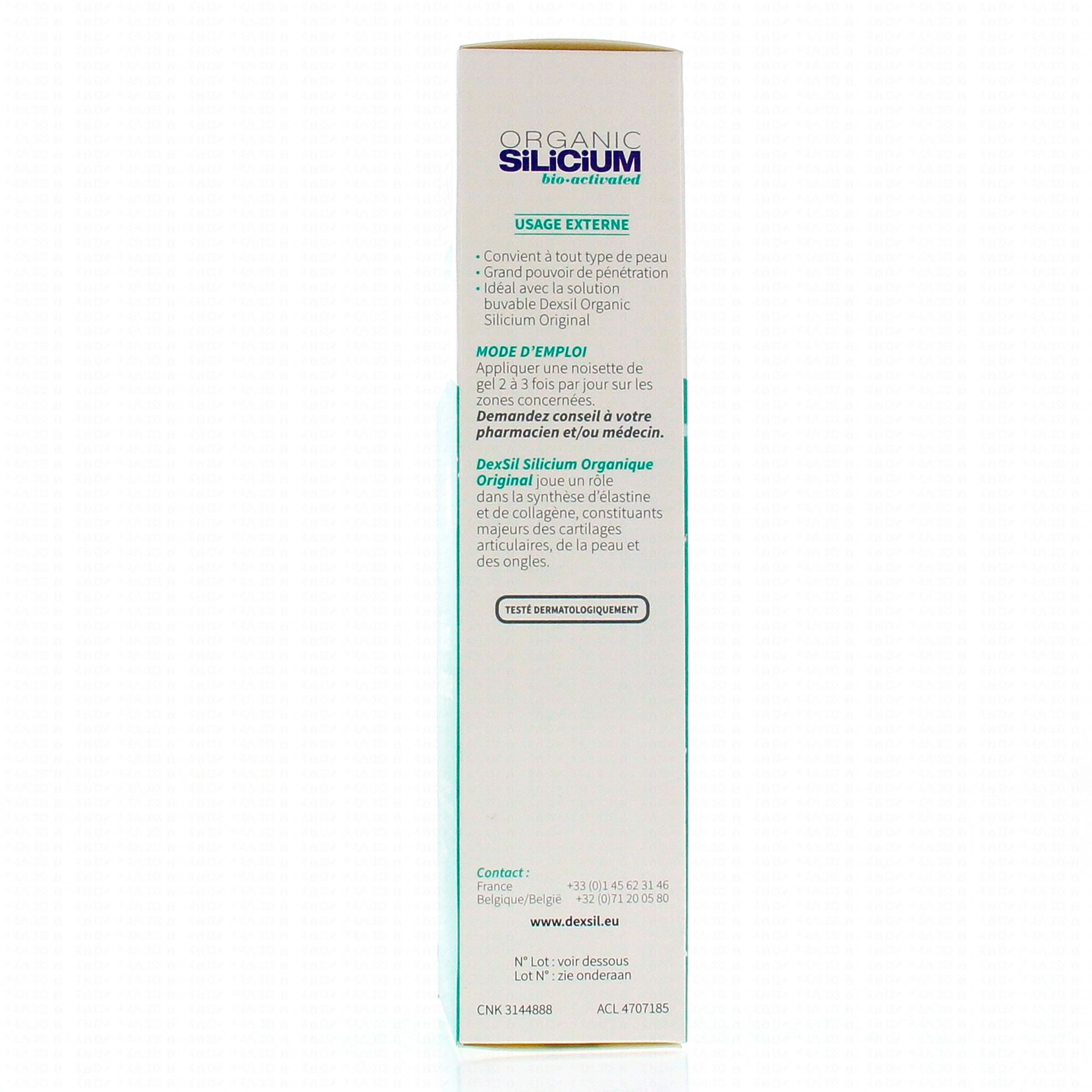 DEXSIL Silicium organique gel tube 100ml - Parapharmacie Prado Mermoz