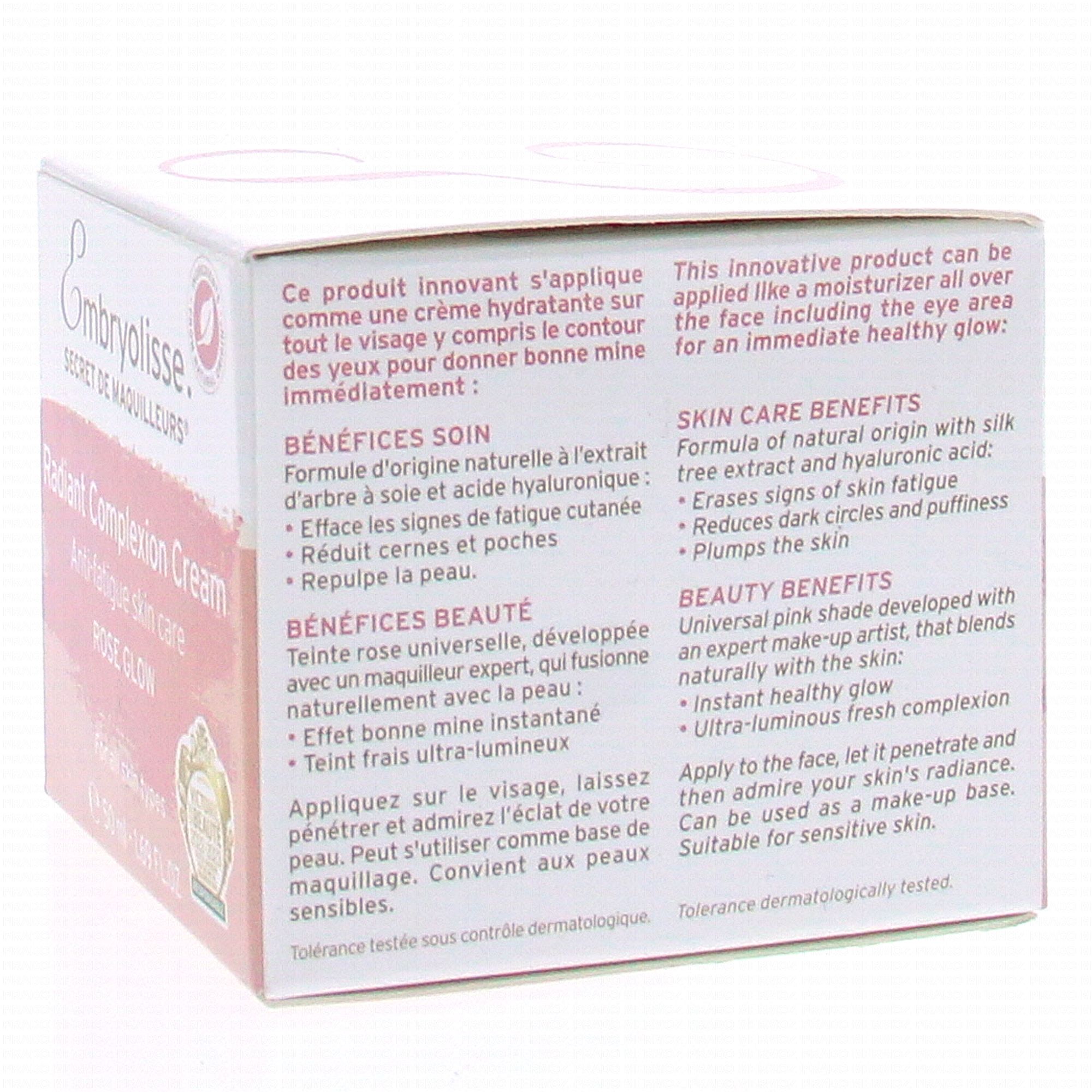 EMBRYOLISSE Soin Blush de peau Rose lumière 50ml - Parapharmacie Prado ...