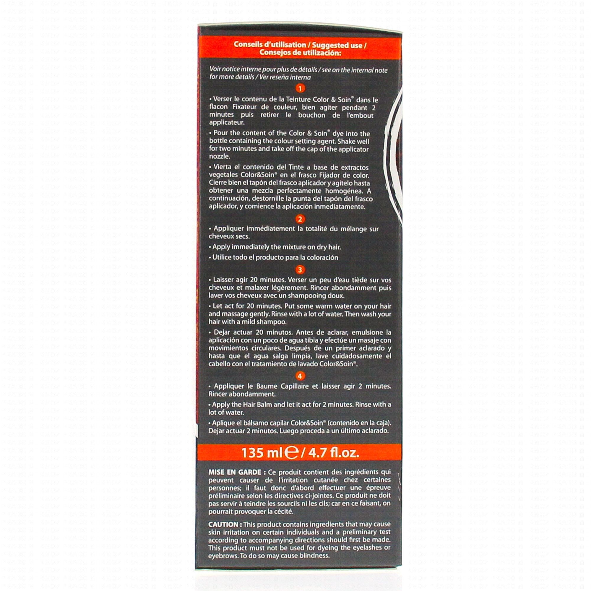 LES 3 CHÊNES Color &- soin n°5N châtain clair - Parapharmacie Prado Mermoz