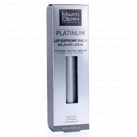 MARTIDERM Platinum - Lip Supreme Balm 4.5ml - Parapharmacie Prado Mermoz