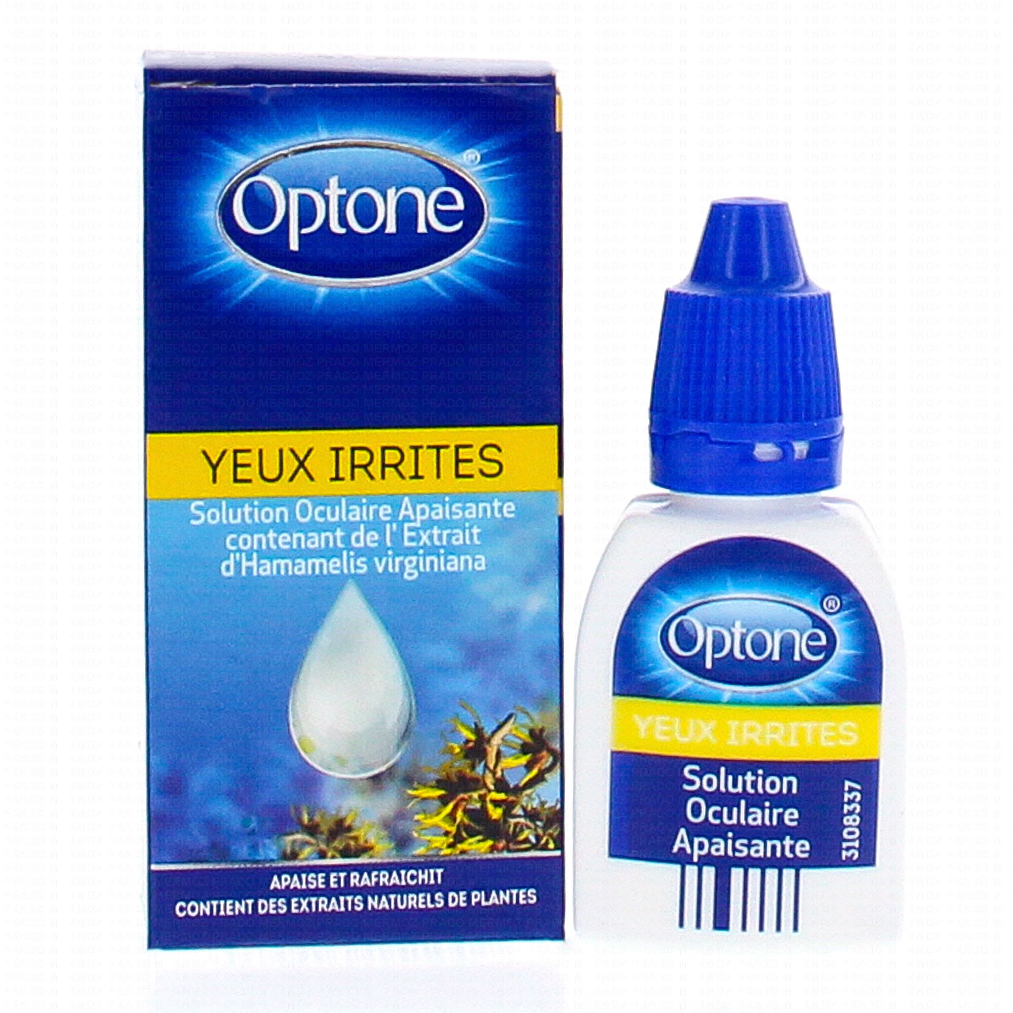 OPTONE Solution Oculaire Hydratante Yeux Irrites 10 ml - Parapharmacie ...