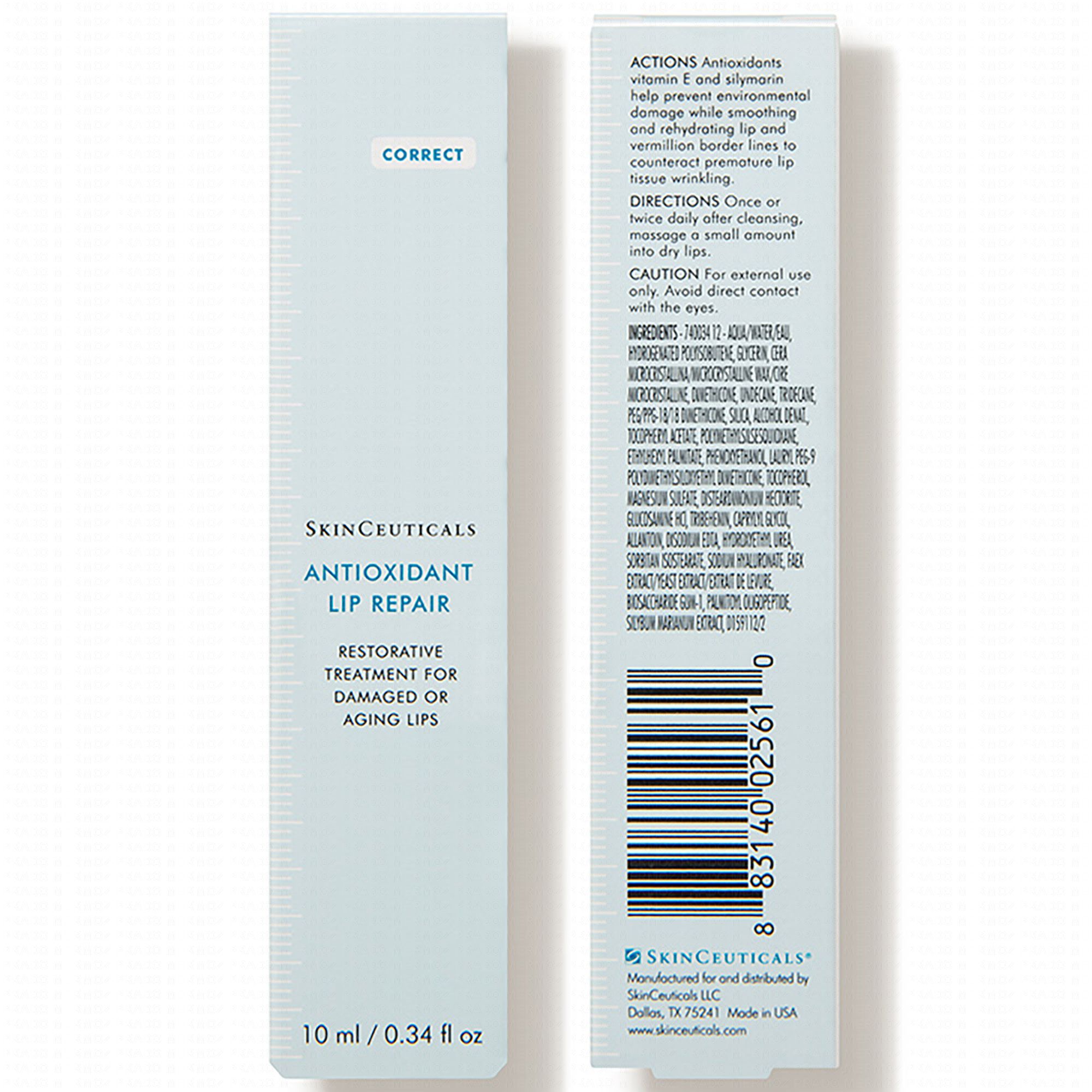 SKIN CEUTICALS Correct - Antioxidant LIP repair correct flacon 10ml ...