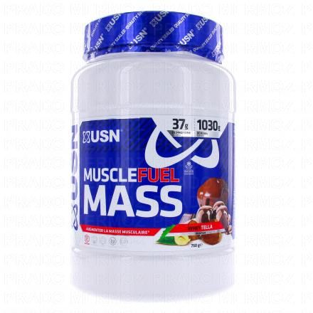 USN Muscle fuel mass saveur wheytella 750g - Parapharmacie Prado Mermoz