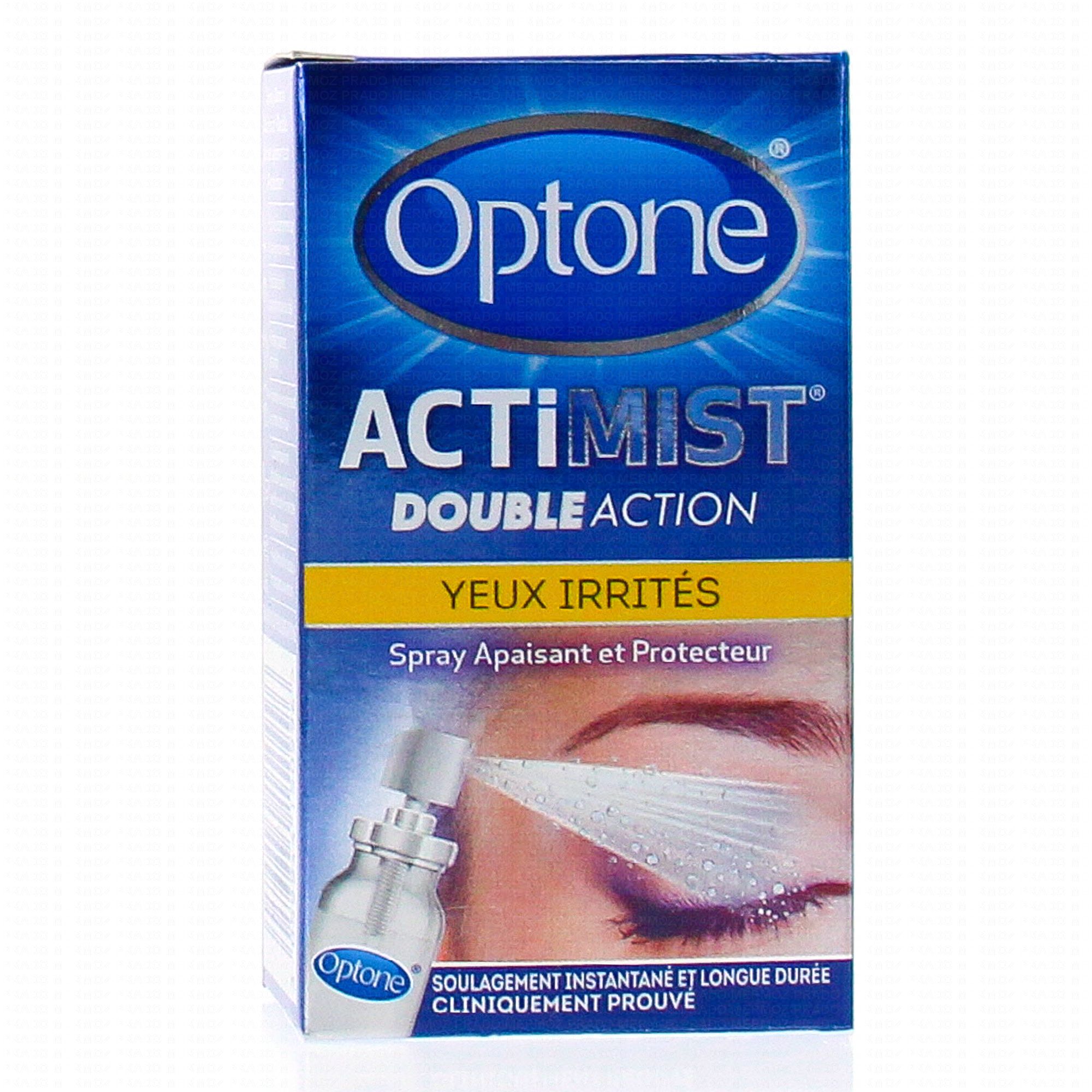 OPTONE ActiMist 2 en 1 spray oculaire yeux fatigués + inconfort ...