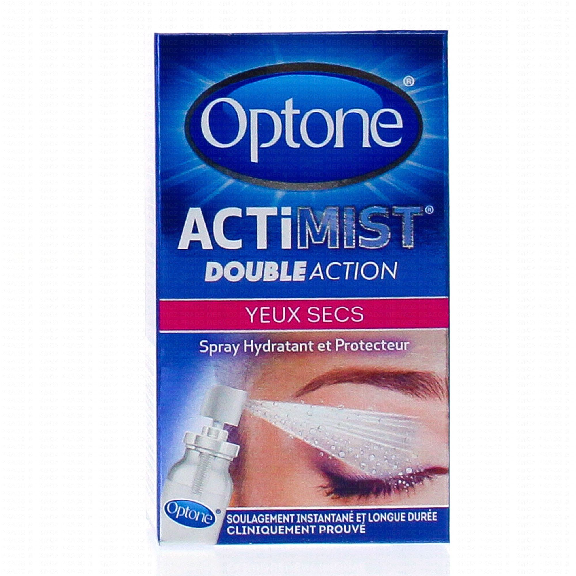OPTONE ActiMist 2 en 1 spray oculaire yeux secs / irrités ...